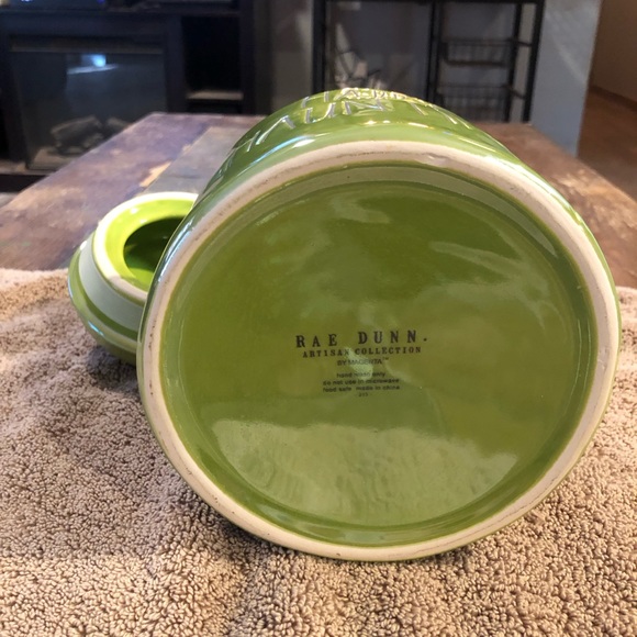 Rae Dunn | Art | Rae Dunn Ceramic Iridescent Happy Haunting Cookie Jar ...